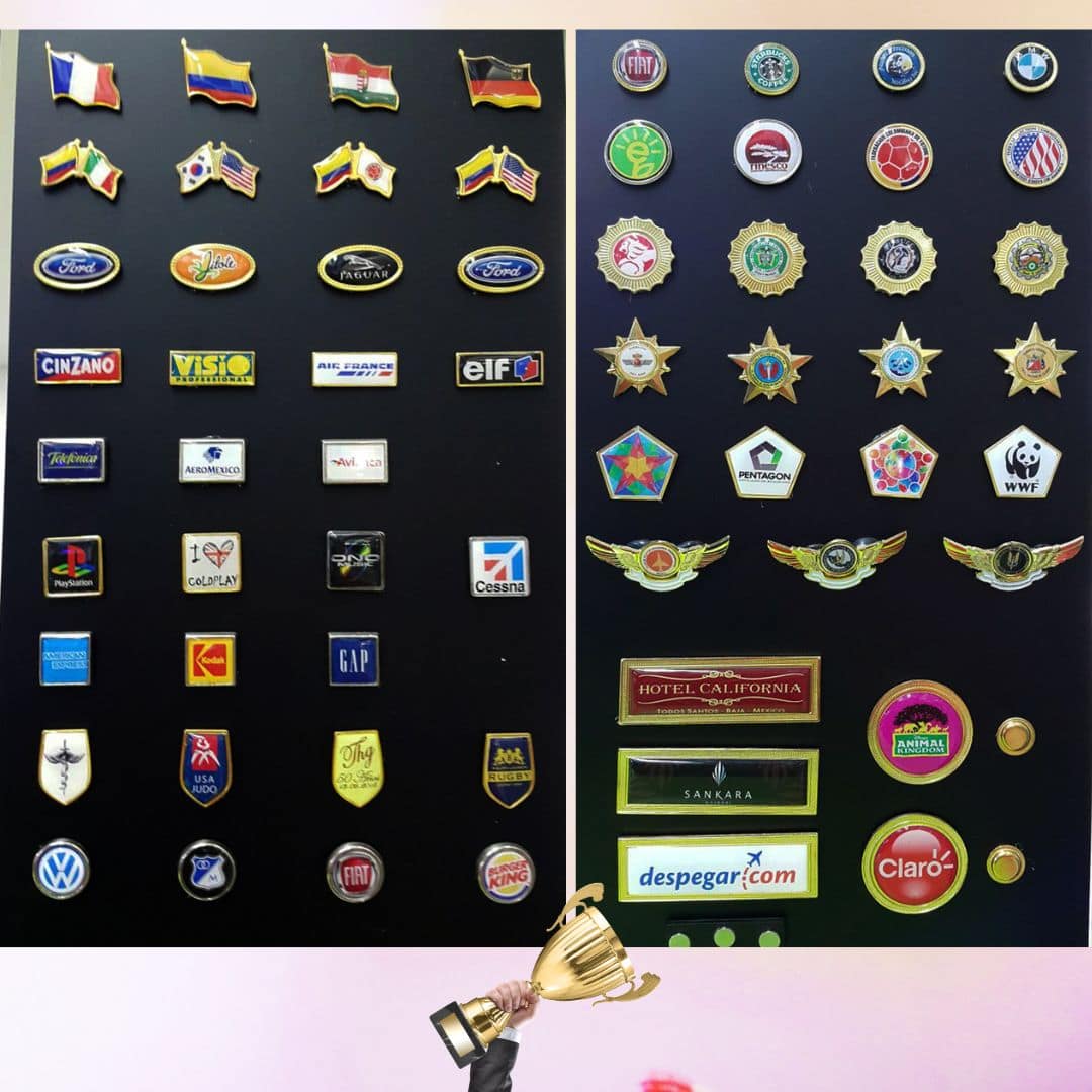 Pines Personalizados | 3E-FE Marqueteria